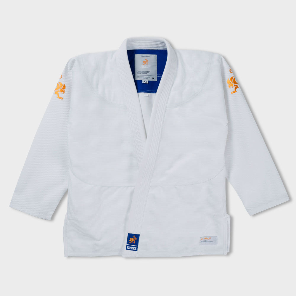 KINGZ x IBJJF Official Gi - White