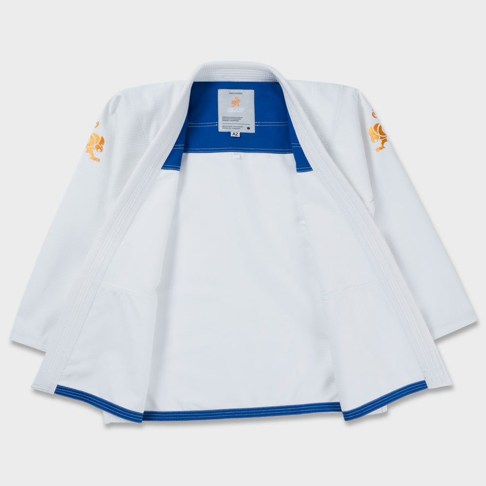 KINGZ x IBJJF Official Gi - White