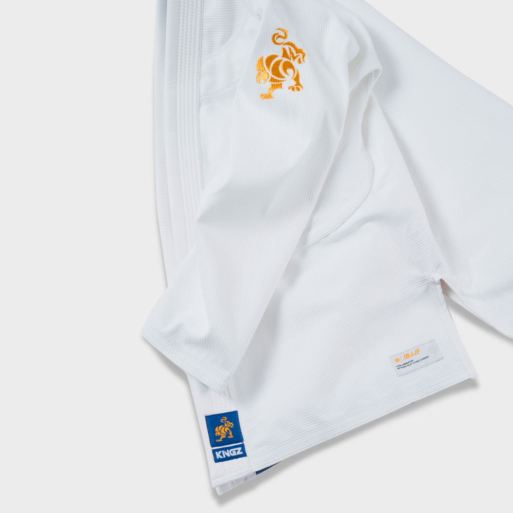 KINGZ x IBJJF Official Gi - White